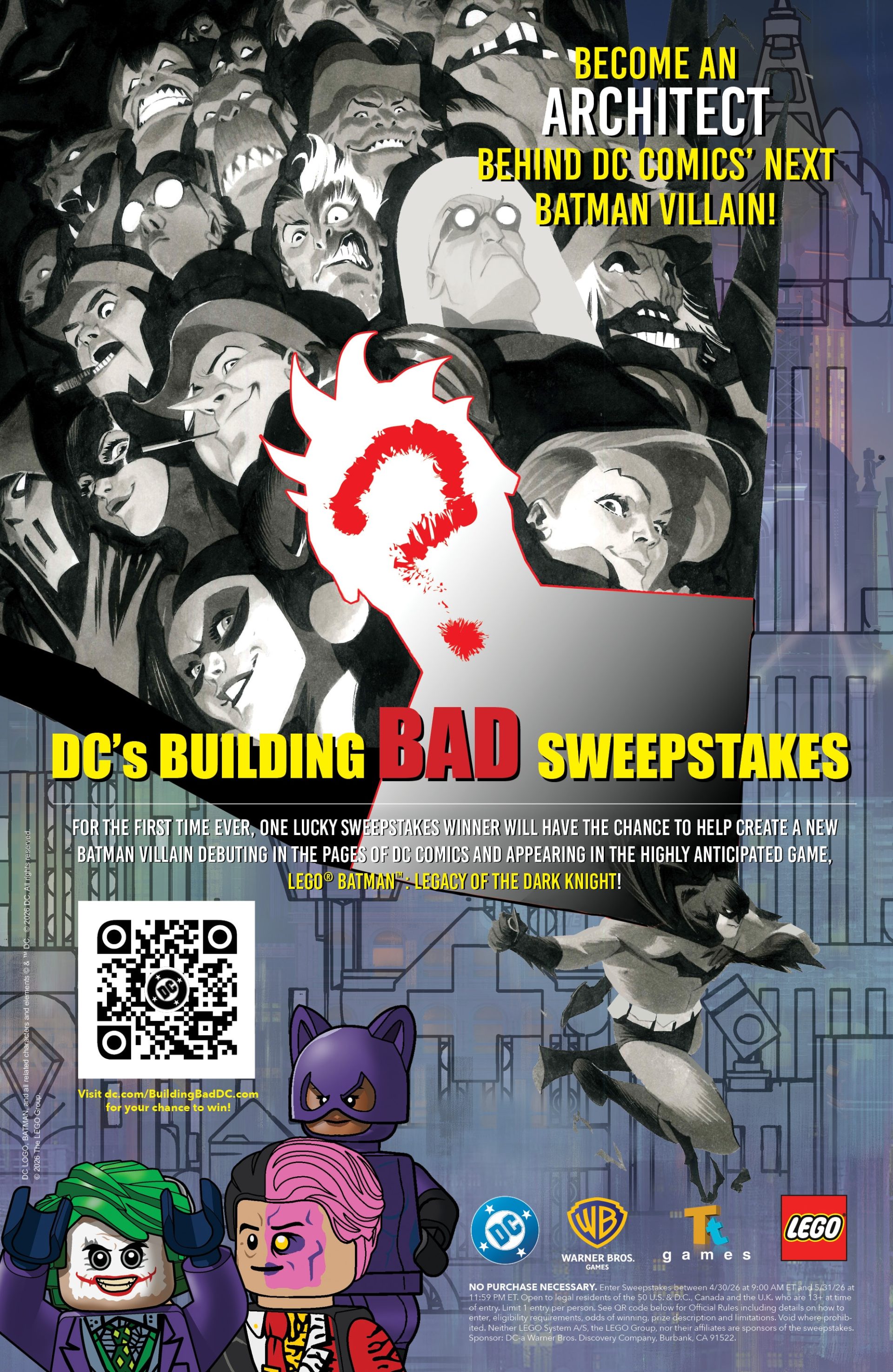 LEGO and DC Challenges Fans to Create the Next Batman Villain - Dark ...